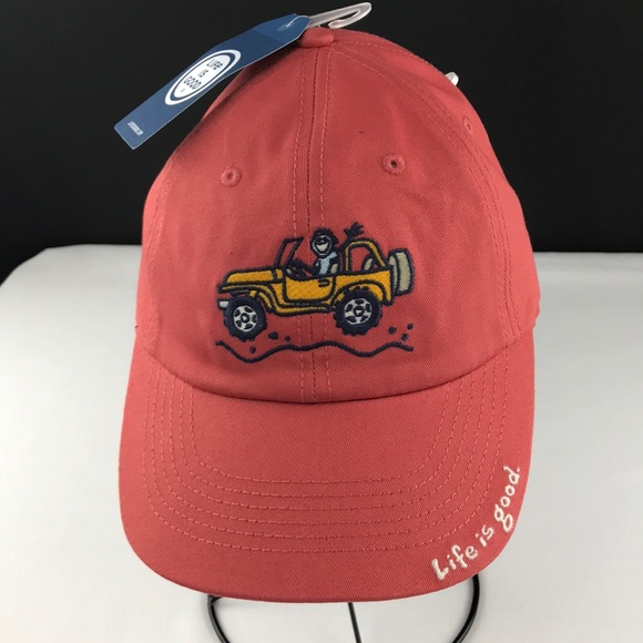 Life Is Good | Accessories | Men Life Is Good Jeep Cap Rust Os Nwt ...